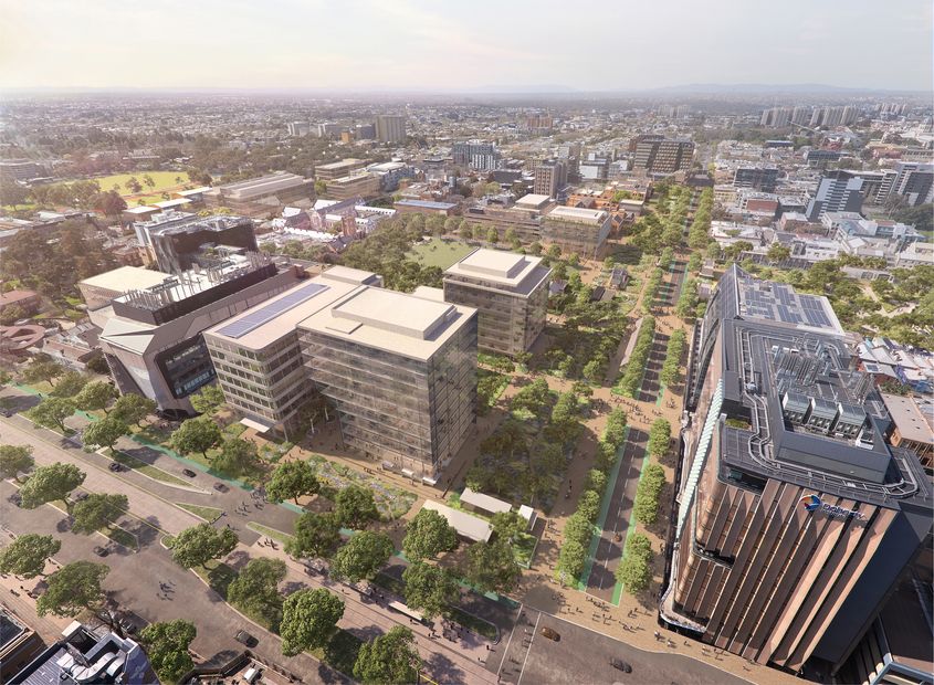 ‘Landmark’ masterplan for University of Melbourne | Landscape Australia