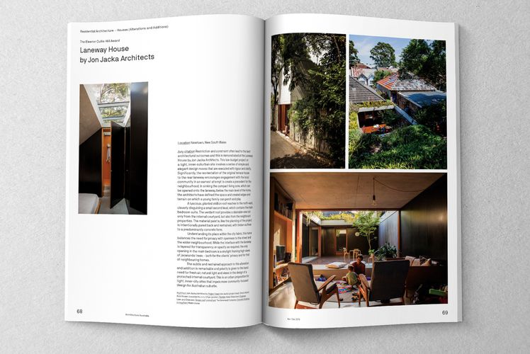 Refreshed Architecture Australia wins graphic design award | ArchitectureAu