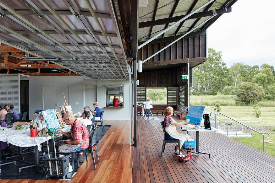 Calm delights: Curra Community Hall | ArchitectureAu