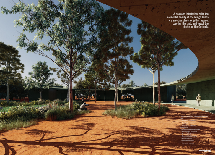 Shortlist revealed for Australian outback museum | ArchitectureAu