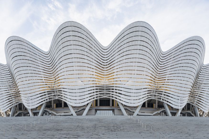 Xi'An Olympic Stadium by PTW Architects | ArchitectureAu