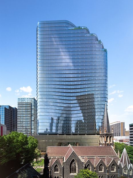 Construction begins on Cox Architecture’s Wesley Place tower ...