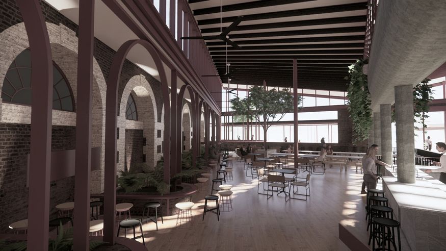 New food hall for Melbourne’s Queen Victoria Market | ArchitectureAu