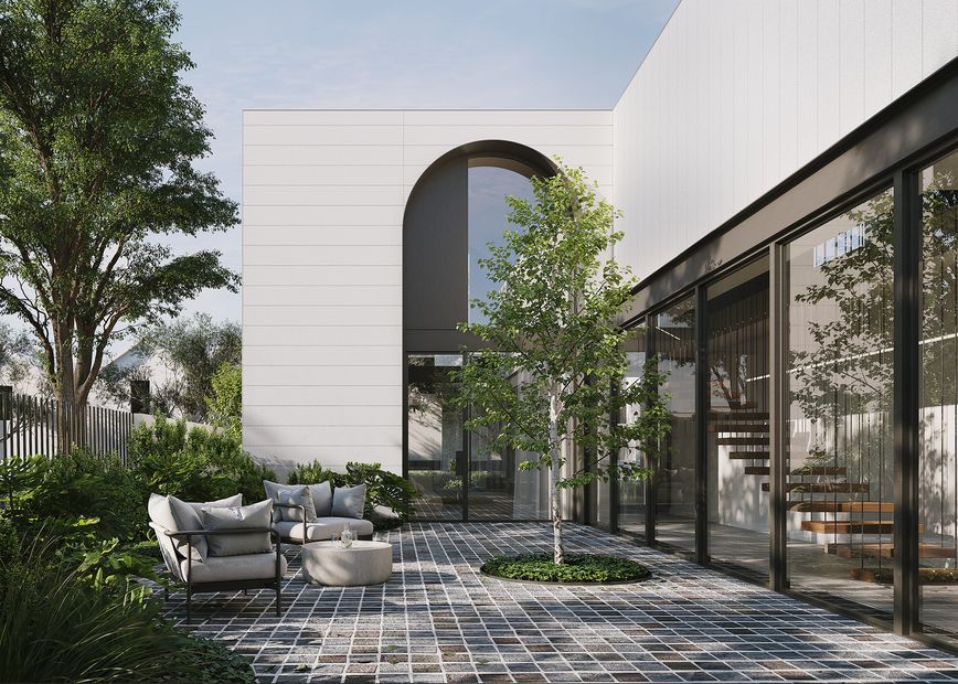 Stria Cladding Fine Texture from James Hardie | ArchitectureAu