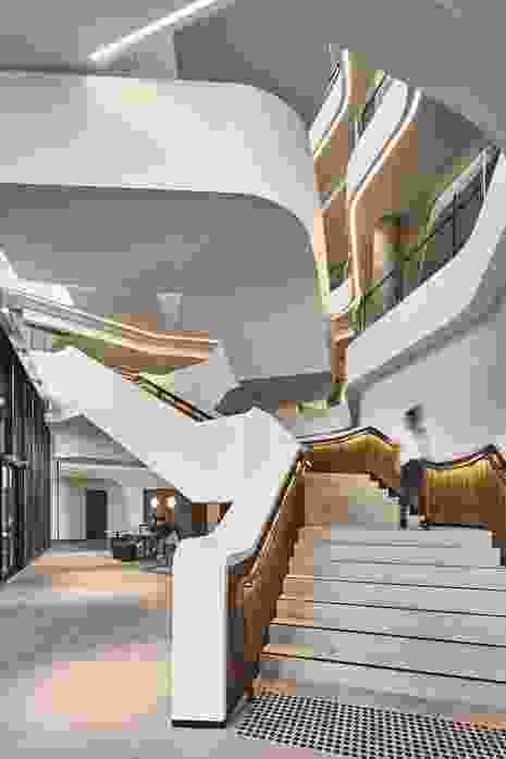 Deakin University law school building reimagines the lecture theatre ...