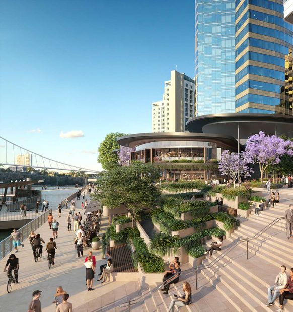 Two ‘city shaping’ towers for Brisbane's waterfront | ArchitectureAu