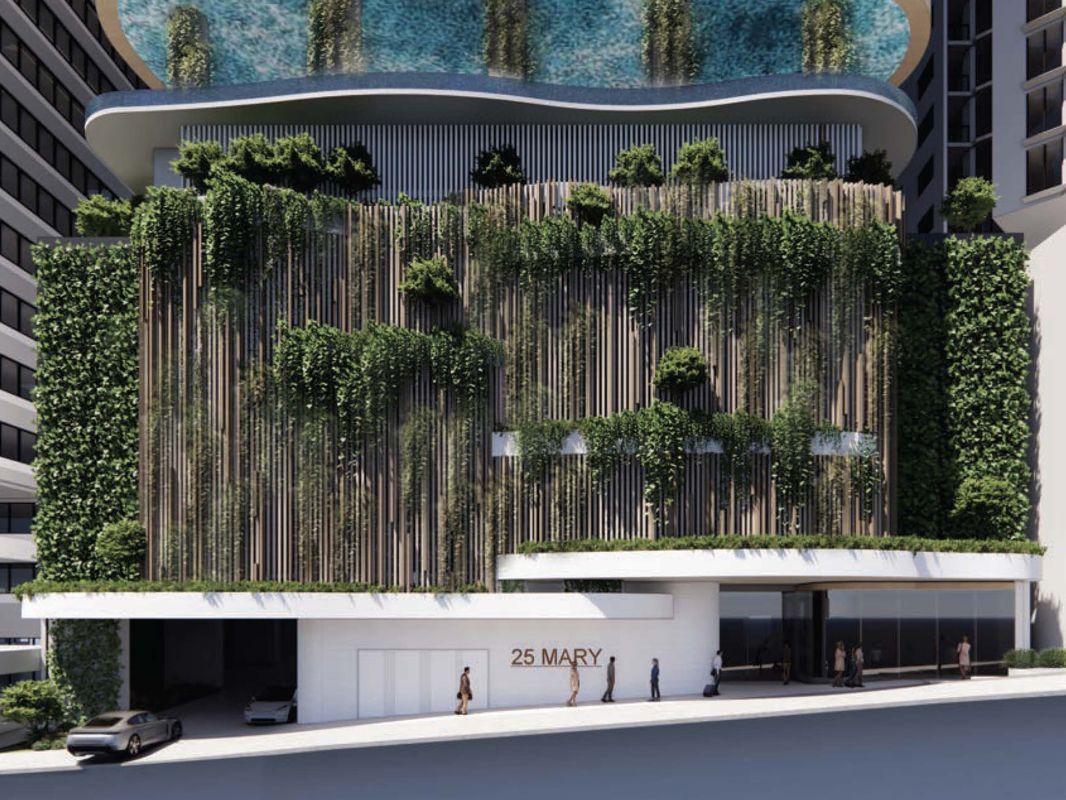 Nature-inspired tower proposed in Brisbane's CBD | ArchitectureAu