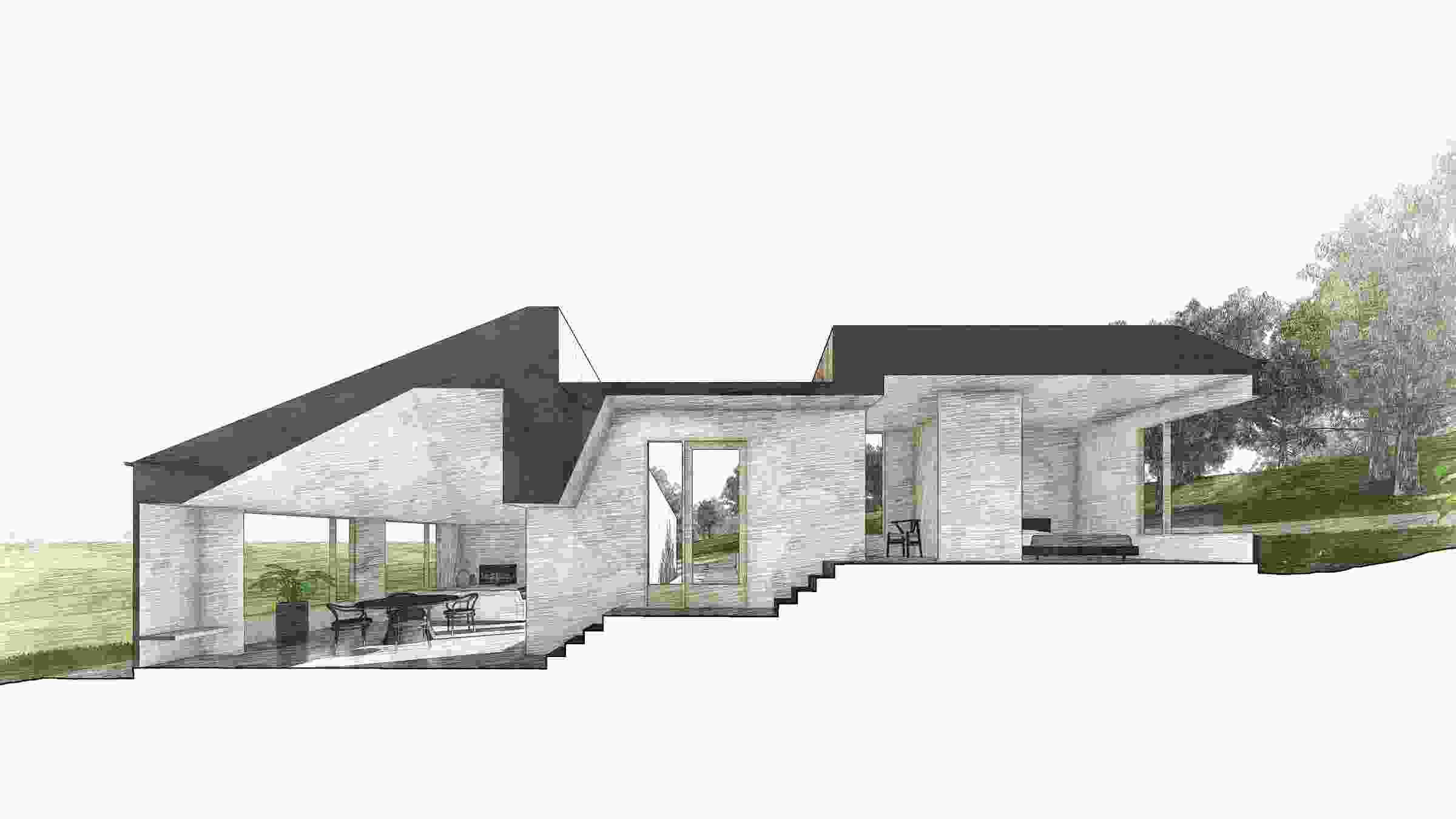 ‘A neat trick’: Two Halves House | ArchitectureAu