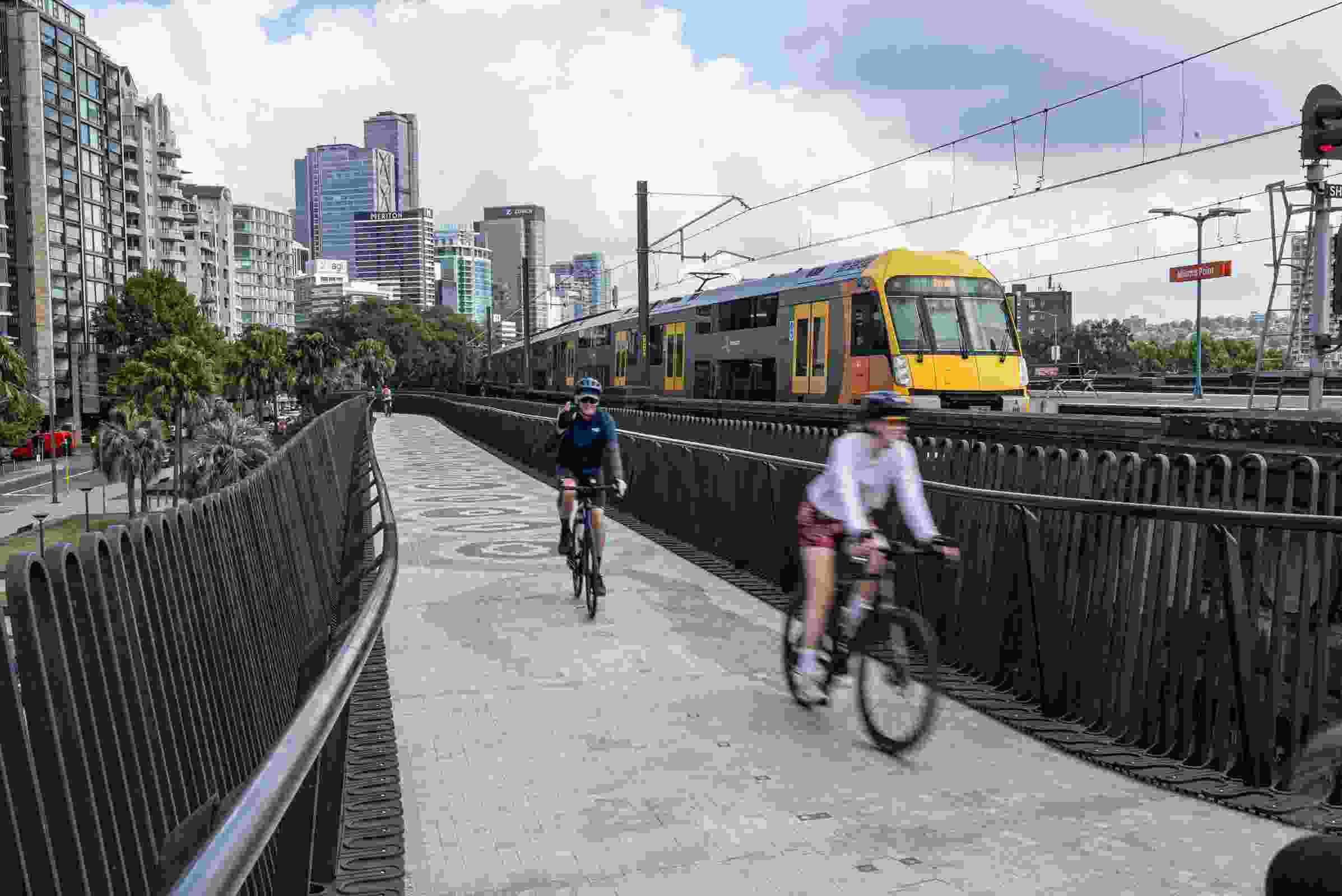 Sydney Harbour Bridge cycleway ramp opens to cyclists of all ages ...