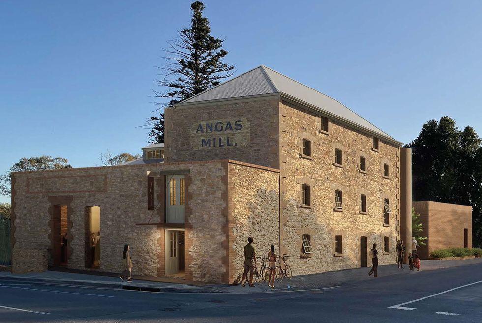 Mixed-use redevelopment proposed for historical South Australian flour mill | ArchitectureAu