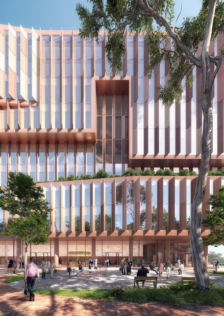 Flinders University’s new ‘centrepiece’ nears completion | ArchitectureAu