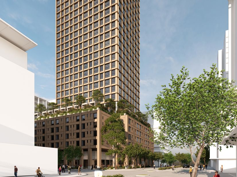 Hybrid timber tower approved for development in Perth | ArchitectureAu
