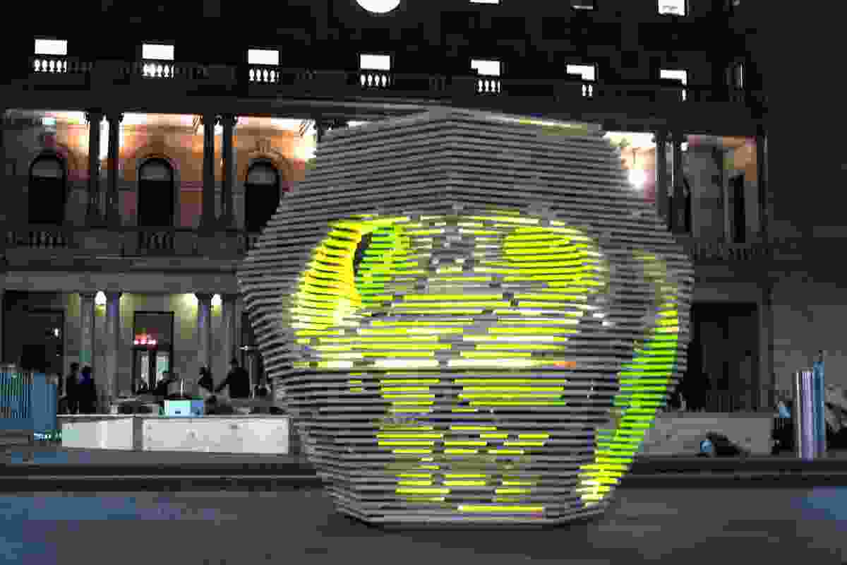 LAVA's origami cave emergency shelter | ArchitectureAu