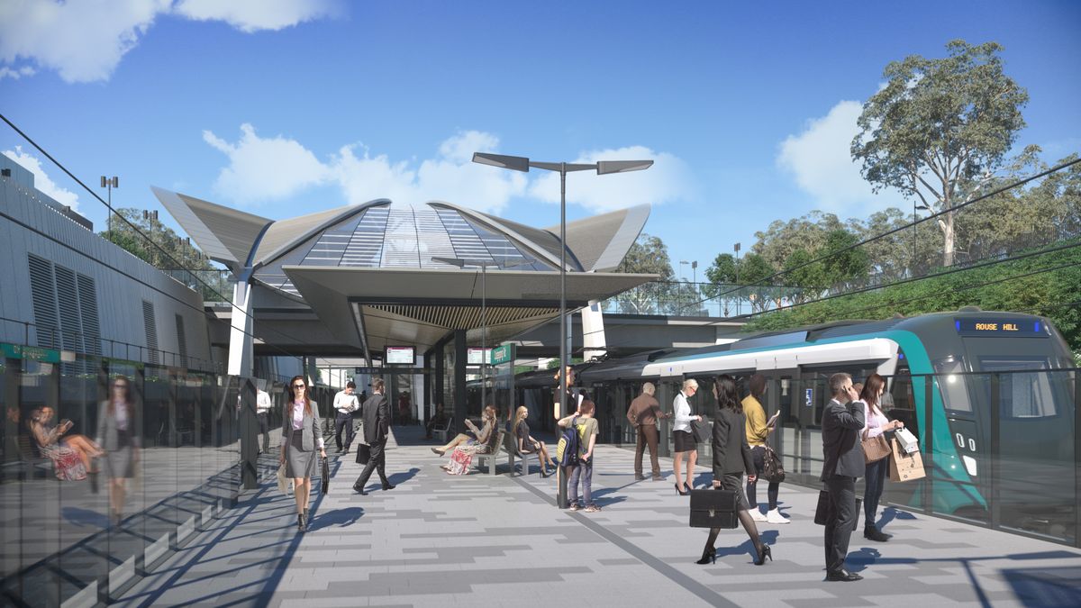 Seven Sydney Metro stations designed by Hassell revealed | ArchitectureAu
