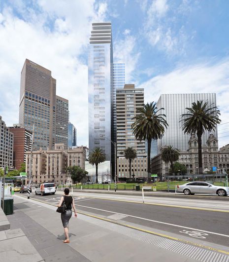 Grocon's DCM-designed $300m apartment tower rejected | ArchitectureAu