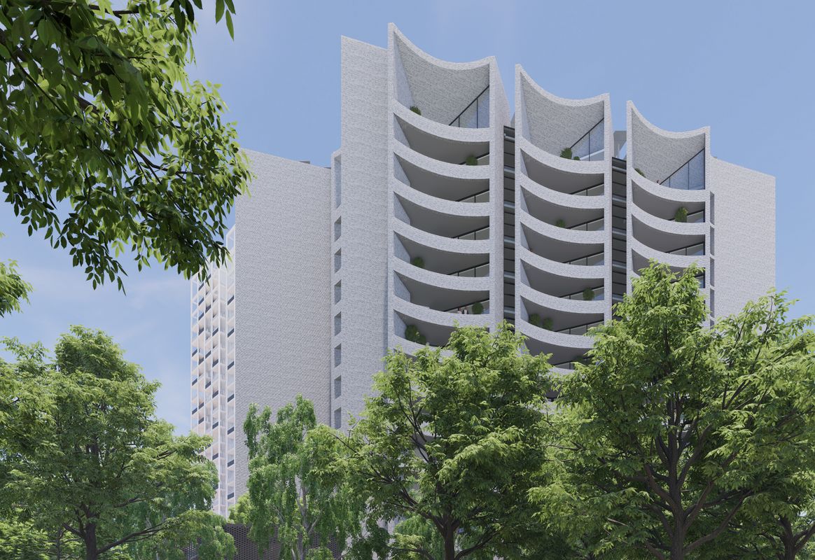 Bates Smart, Smart Design Studio design first towers in carbon neutral ...