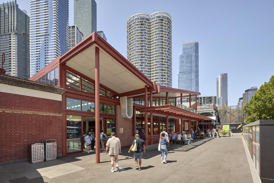 Queen's Food Hall by McCorkell Constructions | ArchitectureAU