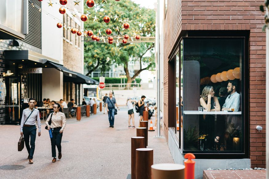 Tactical urbanism: Fish Lane | ArchitectureAu