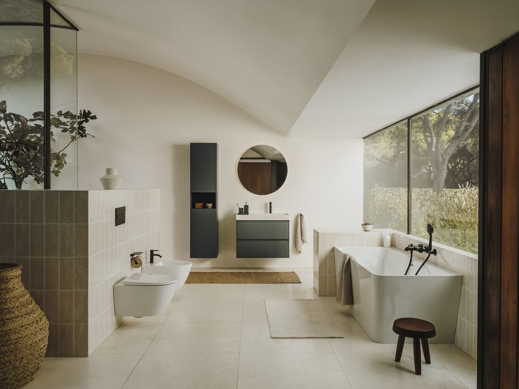 Ona complete bathroom collection by Roca | ArchitectureAu