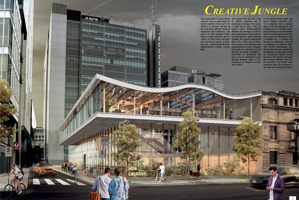 ‘Creative jungle’ wins ideas competition for Adelaide creative hub ...