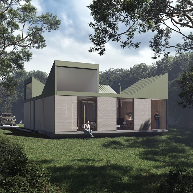 Blue Mountains House by Christopher Polly Architect | ArchitectureAu