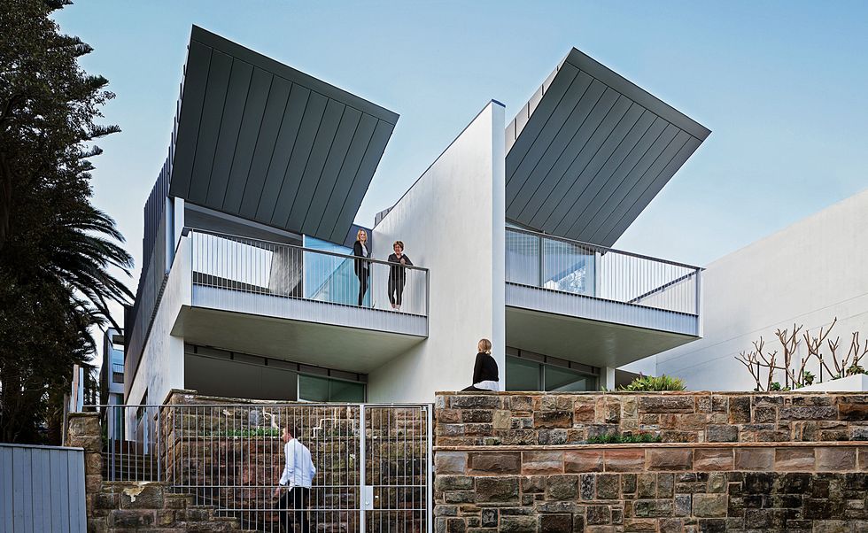 Doubly light: Fairlight houses | ArchitectureAU