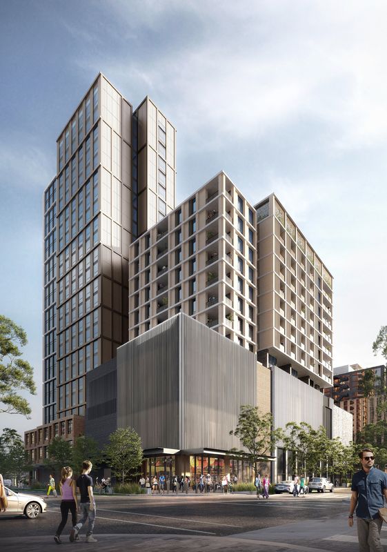 Designs revealed for four Waterloo Metro towers | ArchitectureAu