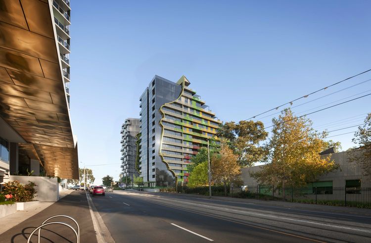 ARM designs horseshoe-shaped apartment building by Flemington ...