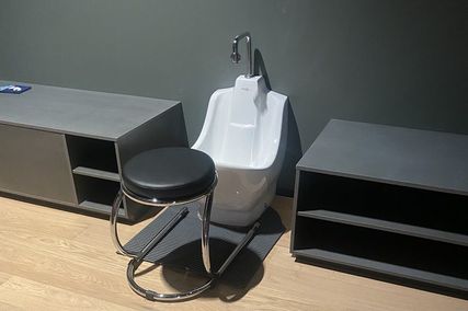 Turkish-style toilet by WuduMate | ArchitectureAu