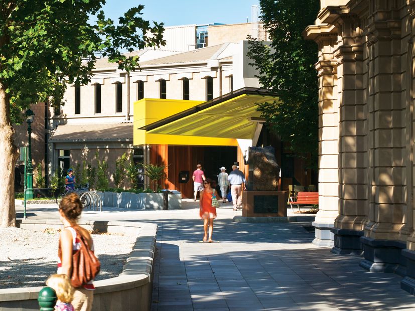 Refined bones: Bendigo Library Redevelopment | ArchitectureAu