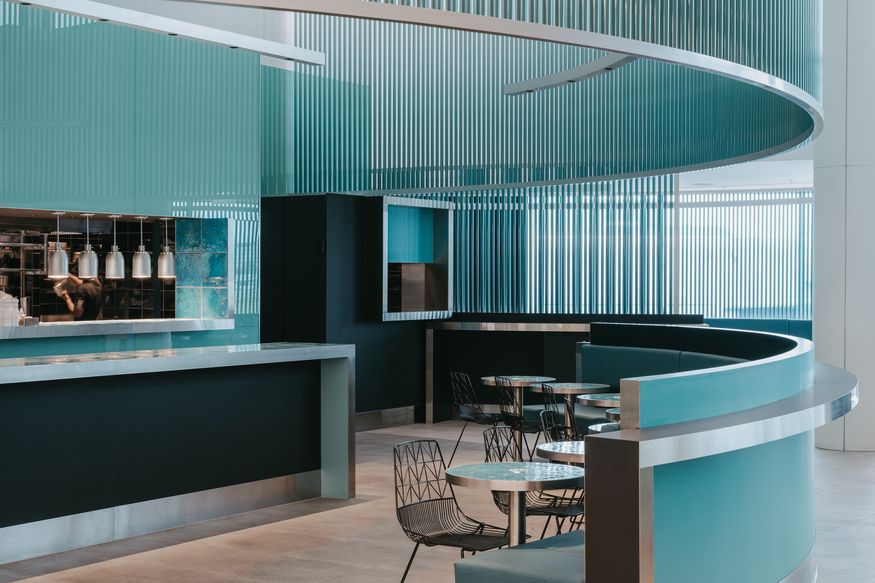 Icebergs Sydney Airport by Lazzarini Pickering Architects | ArchitectureAu