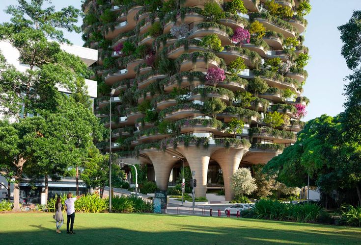 Brisbane tower sprouting 1,000 trees proposed | ArchitectureAu