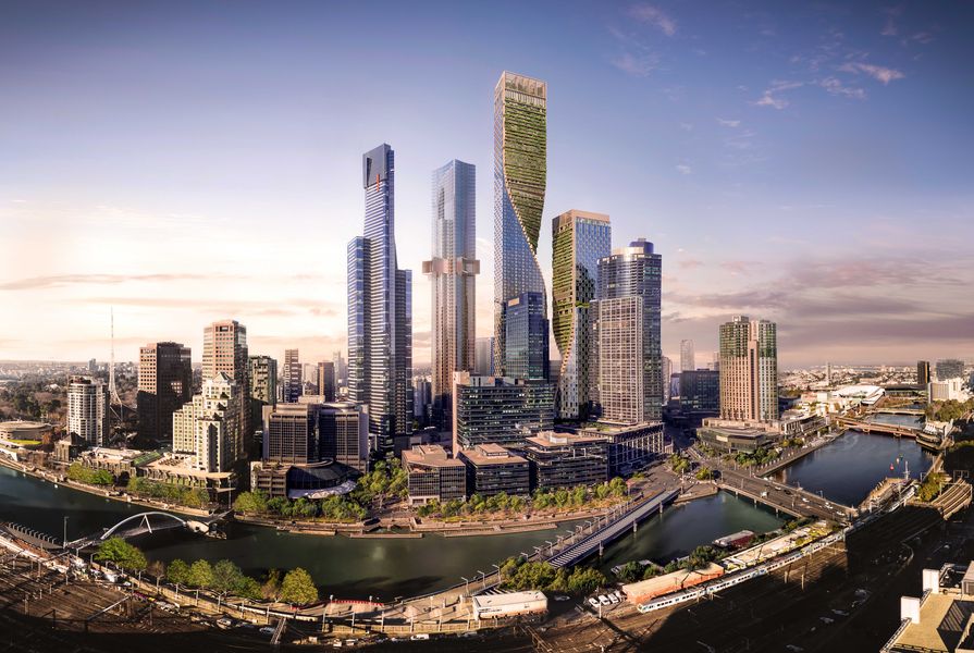 Plans lodged for UN Studio and Cox Architecture’s $2 billion Southbank ...