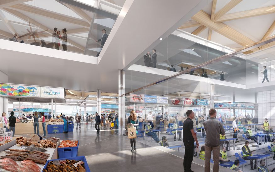 Final design for new Sydney Fish Market unveiled | ArchitectureAu