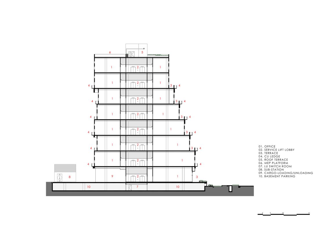 Stripe a pose: Ministry of Design's 100PP office building | ArchitectureAu