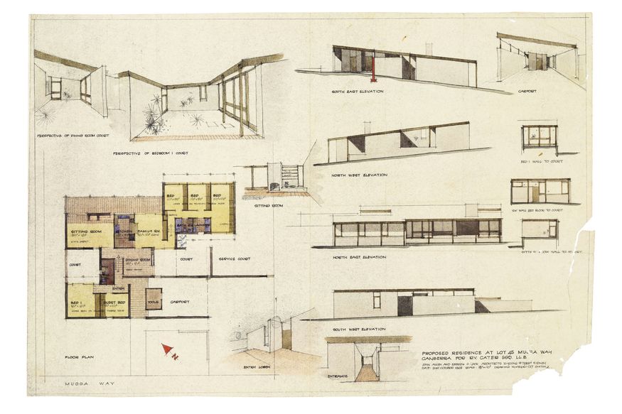 Cater House (1965) revisited | ArchitectureAu