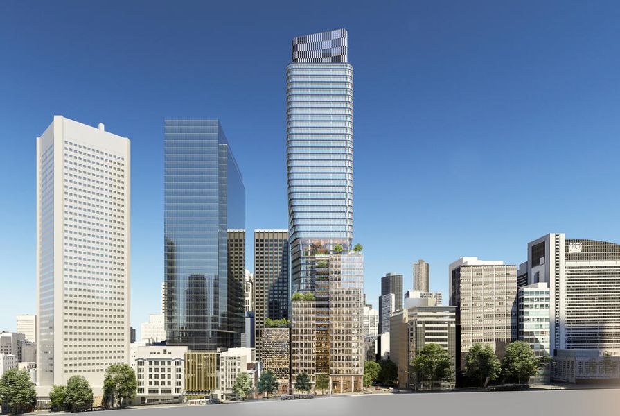 ‘Solar skinned’ Melbourne tower approved | ArchitectureAu