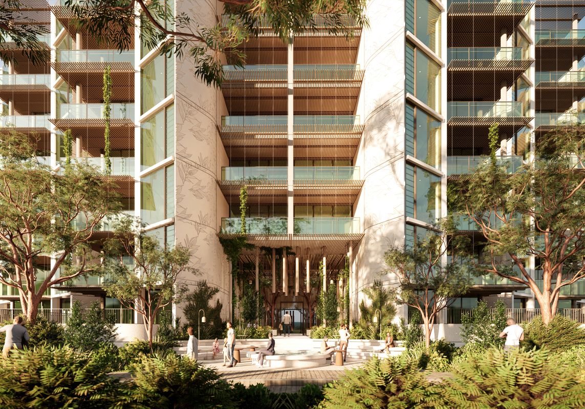 Sydney tower conceived as a 'collection of nests' | ArchitectureAu