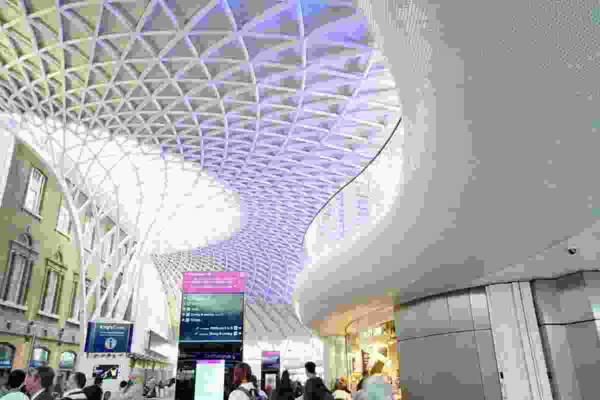 Jasba Loop circular mosaics by Klay Tiles and Facades | ArchitectureAu