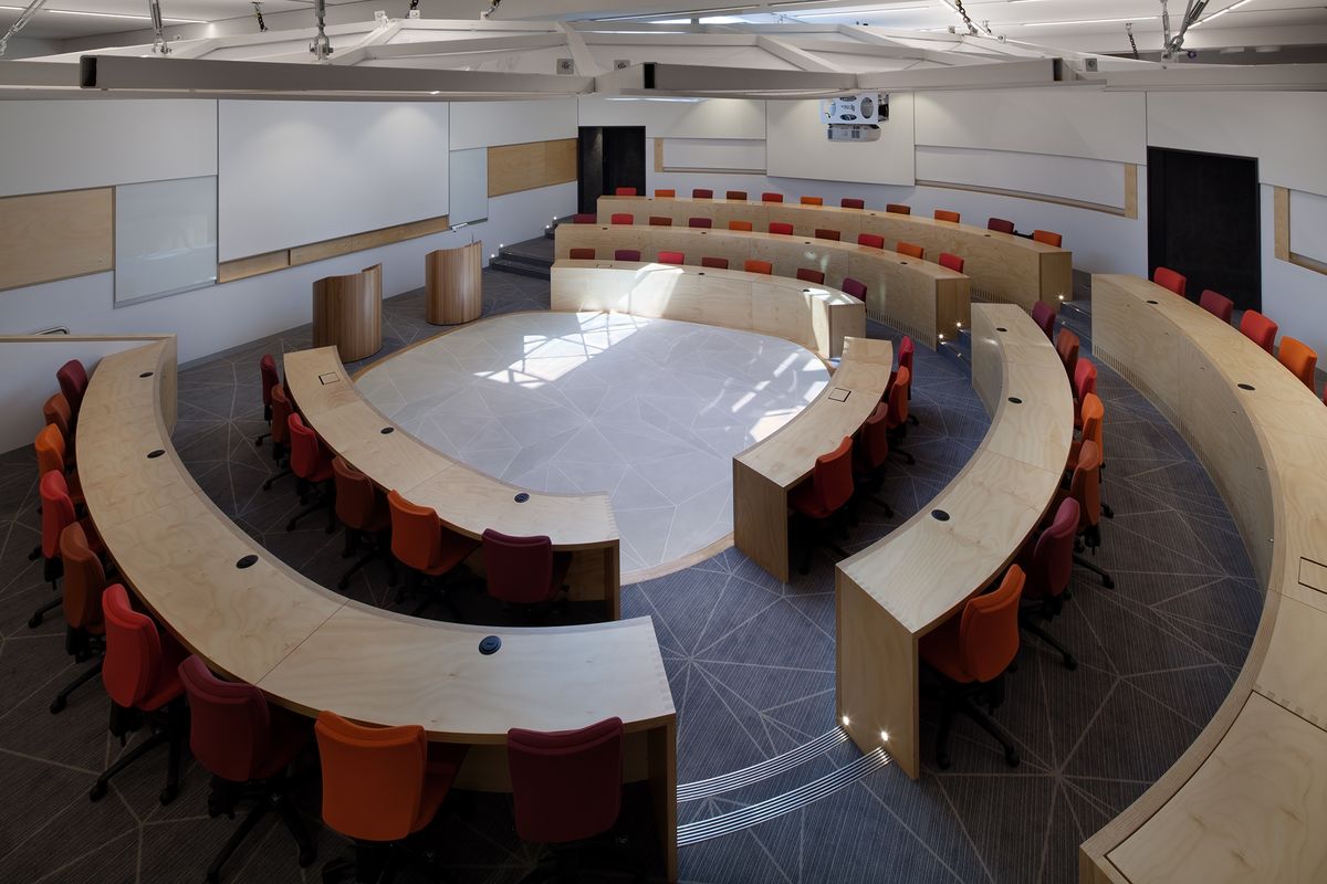 Enlightened learning: William Macmahon Ball Theatre | ArchitectureAu