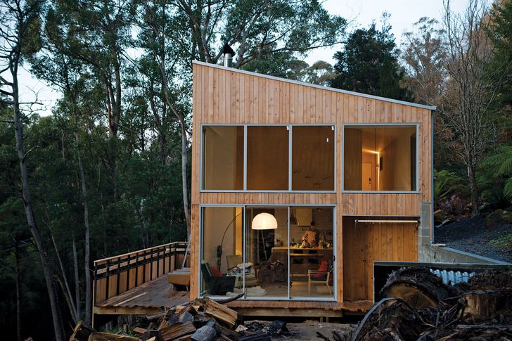 Bonnet Hill & Fern Tree houses | ArchitectureAu