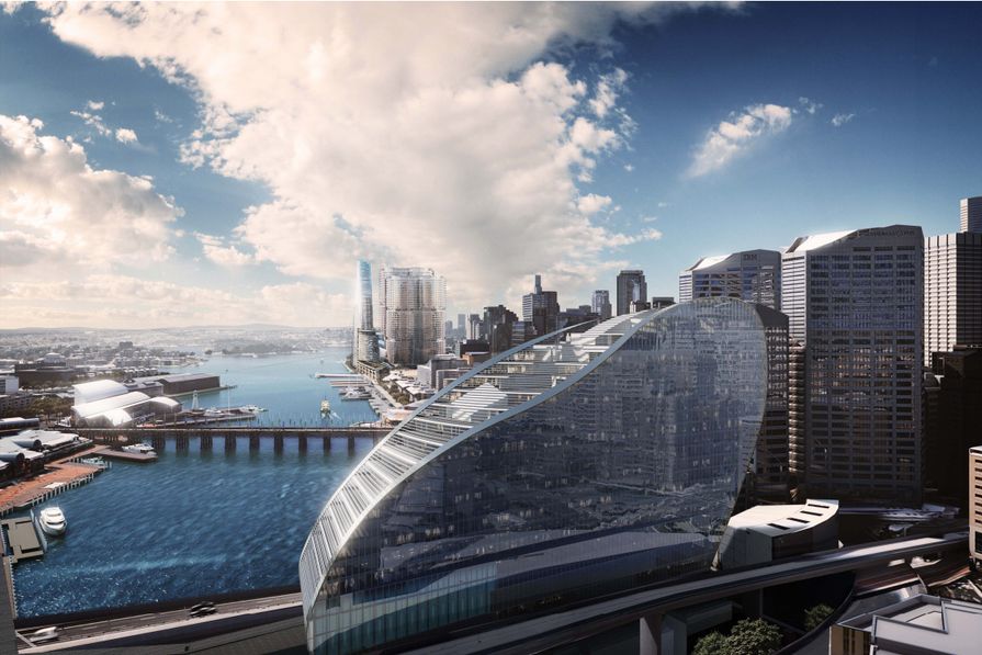 New scheme for IMAX Sydney site | ArchitectureAU