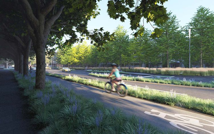Plan to convert road lane to park in Melbourne’s Southbank unveiled ...