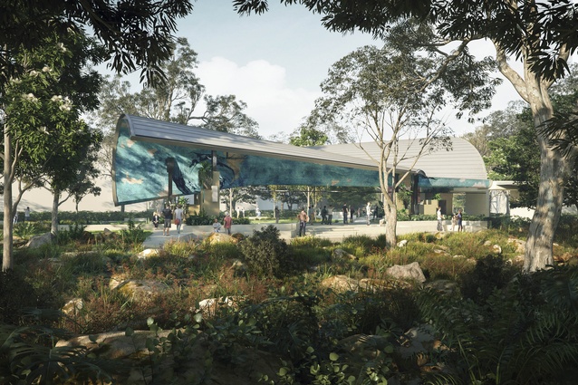 Cox Architecture-designed central plaza at James Cook University’s ...