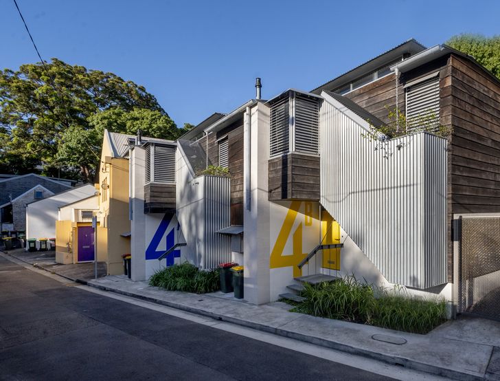 Little Young Street 4A and 4B by David Langston-Jones | ArchitectureAu