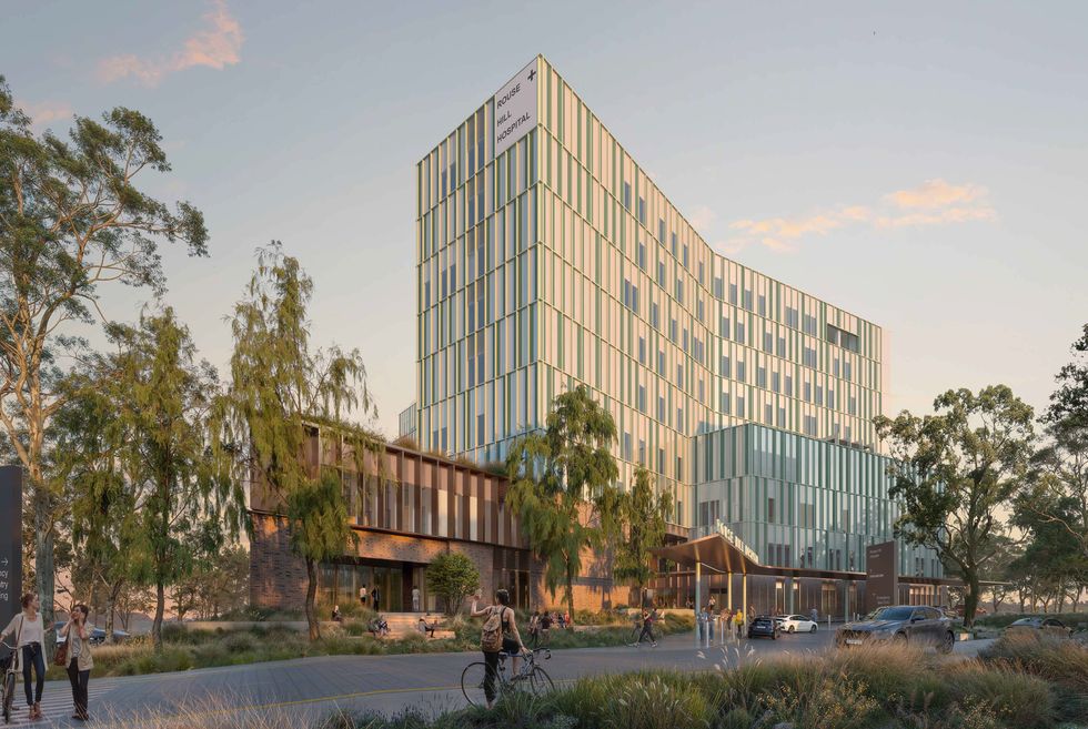 Construction begins on new Sydney hospital | ArchitectureAu