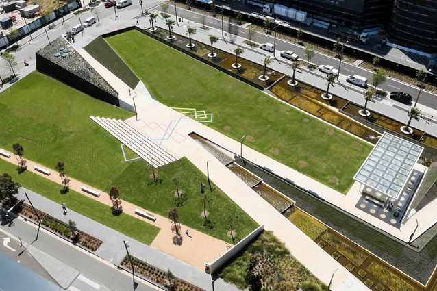 Wetland park opens at Green Square | Landscape Australia
