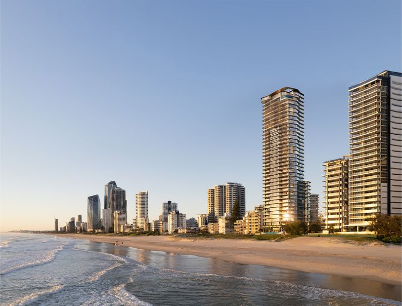 Beachfront tower responds to the ‘ripples and recesses’ of the tide ...