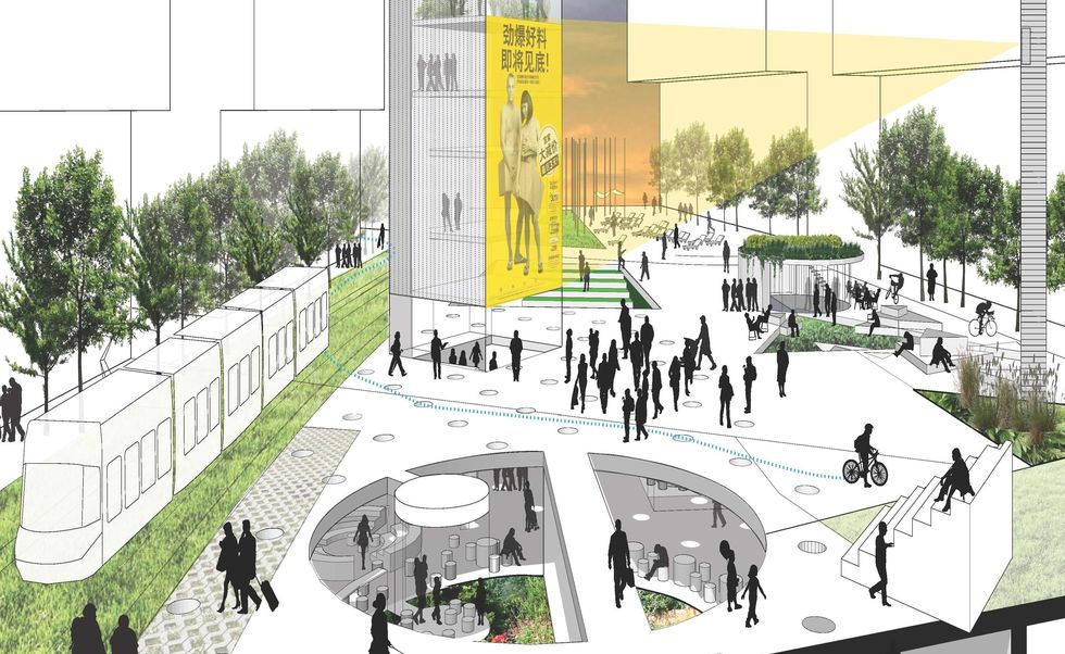 Green Square Library & Plaza unveiled | ArchitectureAU