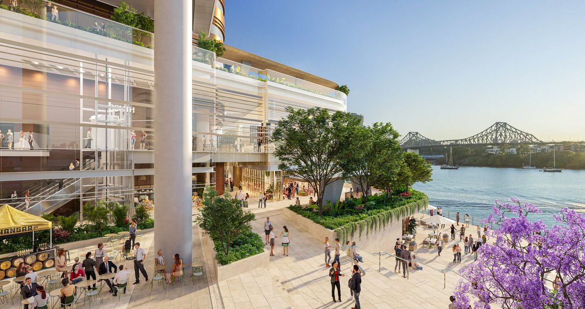 Two ‘city shaping’ towers for Brisbane's waterfront | ArchitectureAu